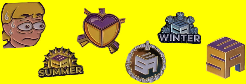 Six pack of ESA pins – speedrunstore.com